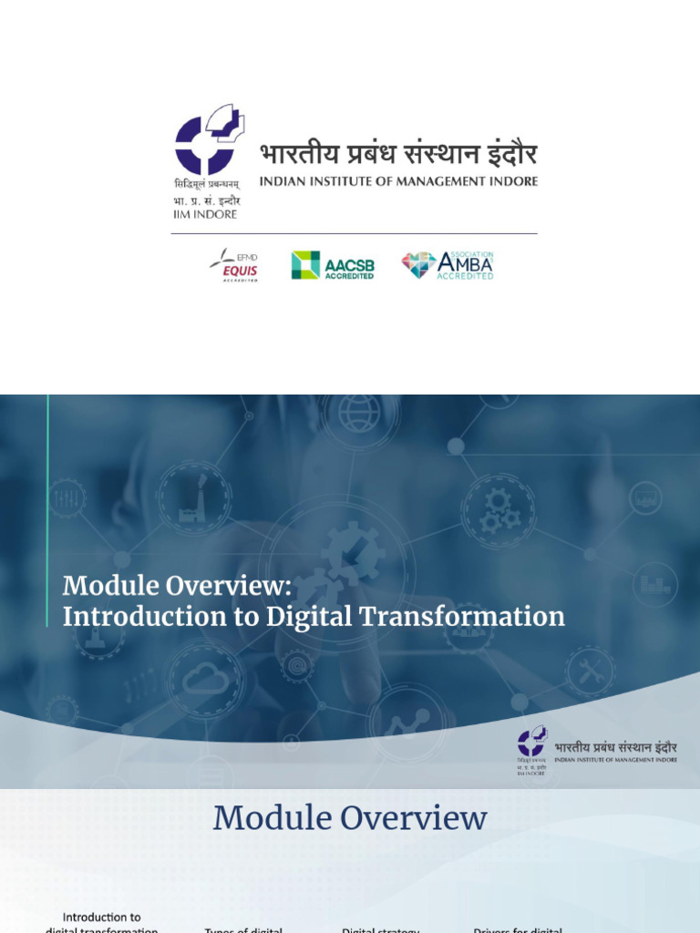 IIMI Module 1 Summary Deck | PDF | Information Technology | Computing