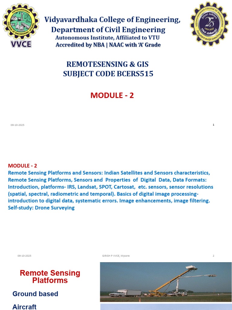 Rs Gis Module 02 | PDF | Remote Sensing | Outer Space