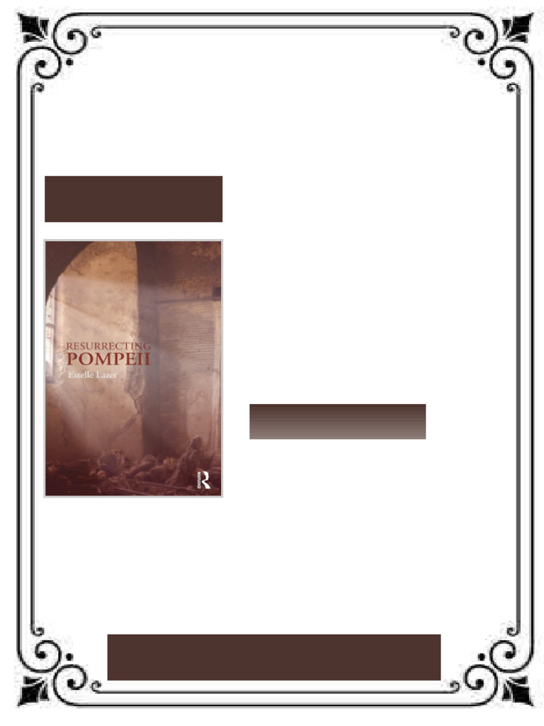 Resurrecting Pompeii 1st Edition Estelle Lazer ebook 2026 ultimate pdf ...
