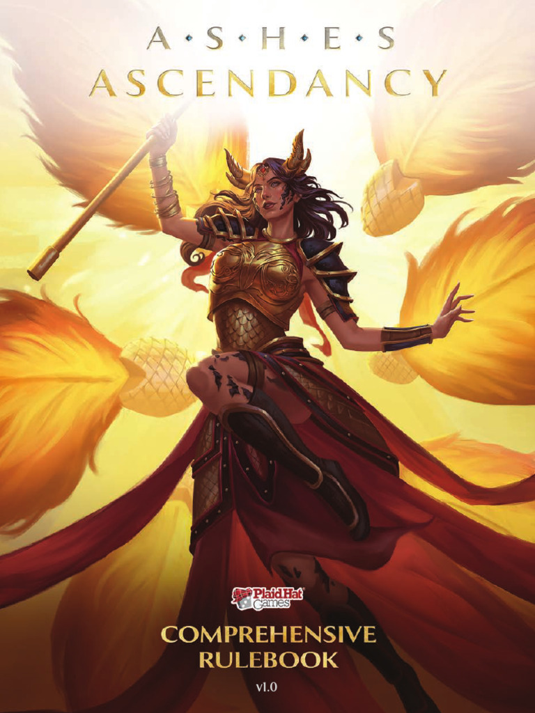 PH4200 Ashes Comprehensive Rulebook Web | PDF | Tabletop Games