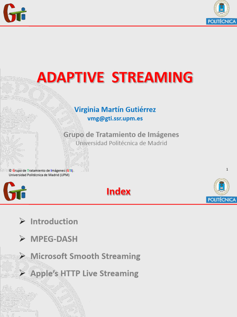 Curso Alu Adaptive Streaming | PDF | Internet | Network Protocols