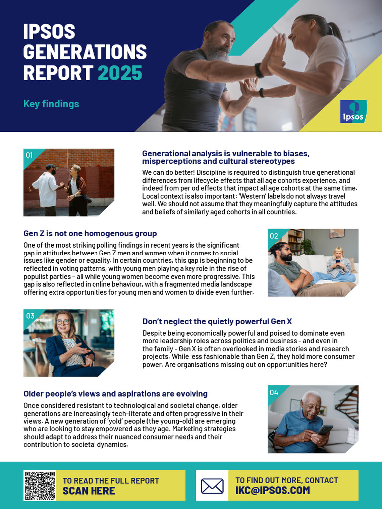 Generational Analysis: Key Insights 2025 | PDF | Behavioural Sciences ...