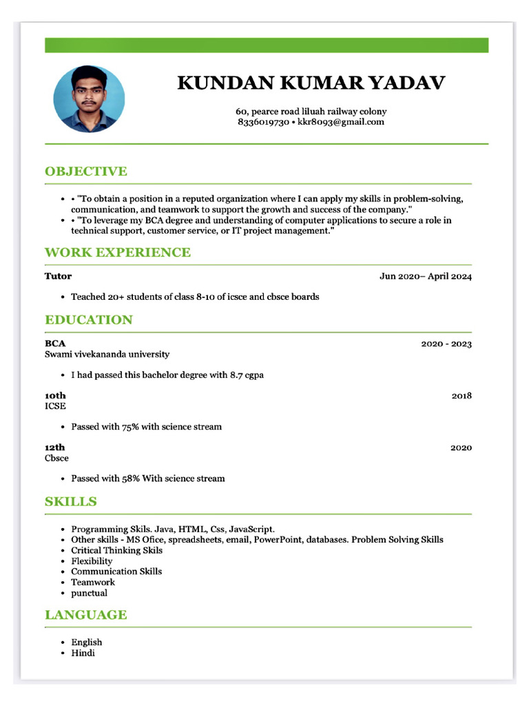 Resume | PDF