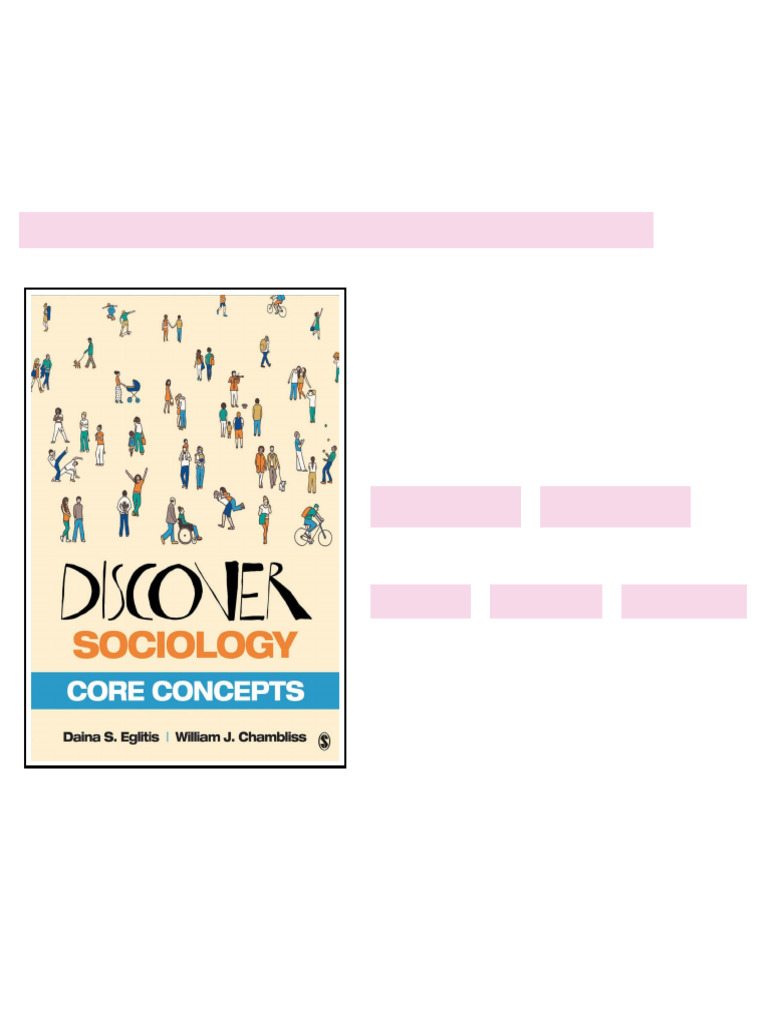 Discover Sociology Core Concepts pdf available | PDF