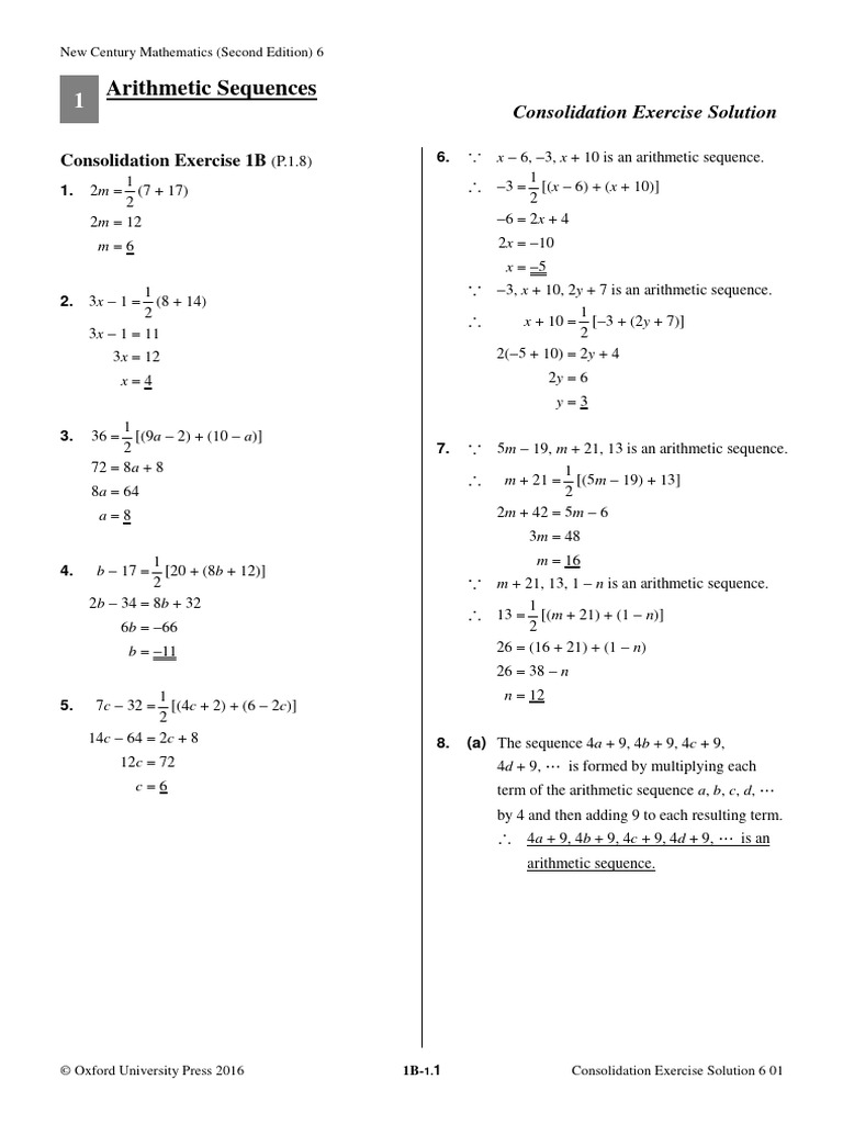 Cs6a01b Sol | PDF | Multiplication | Elementary Mathematics