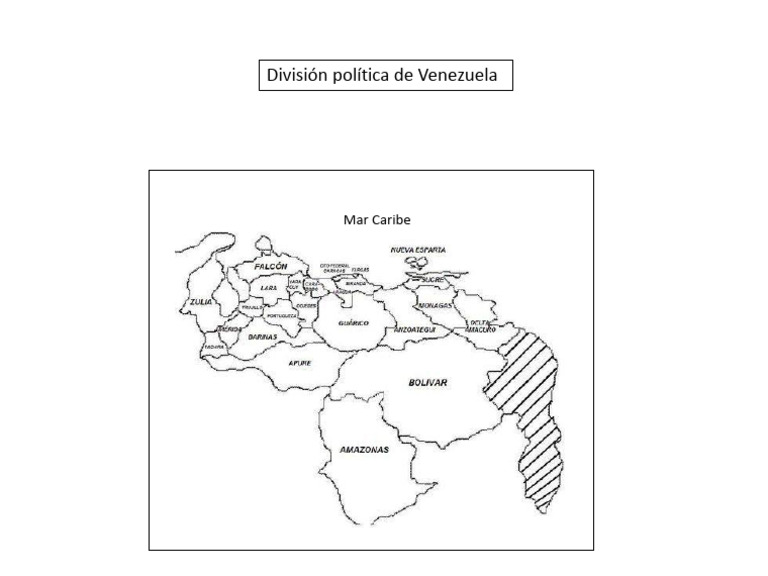 División Política de Venezuela | PDF