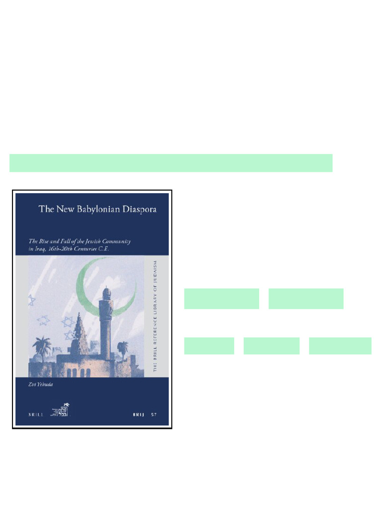 11654273 | PDF | Babylonian Captivity | Jews