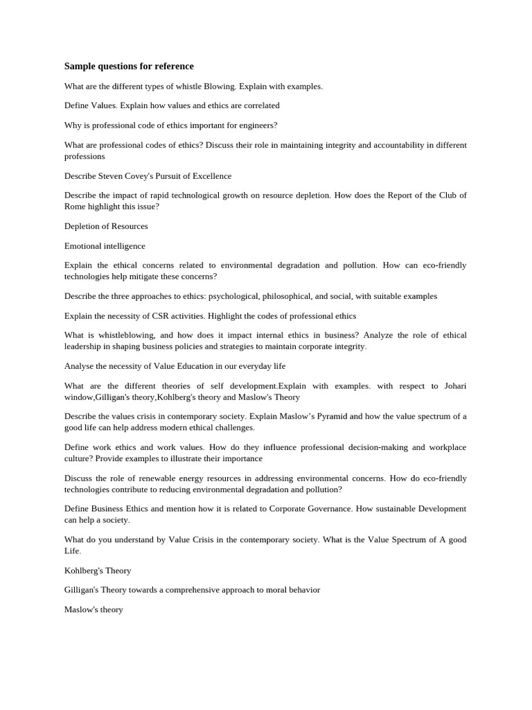 Key Ethical Concepts and Theories Explained | PDF