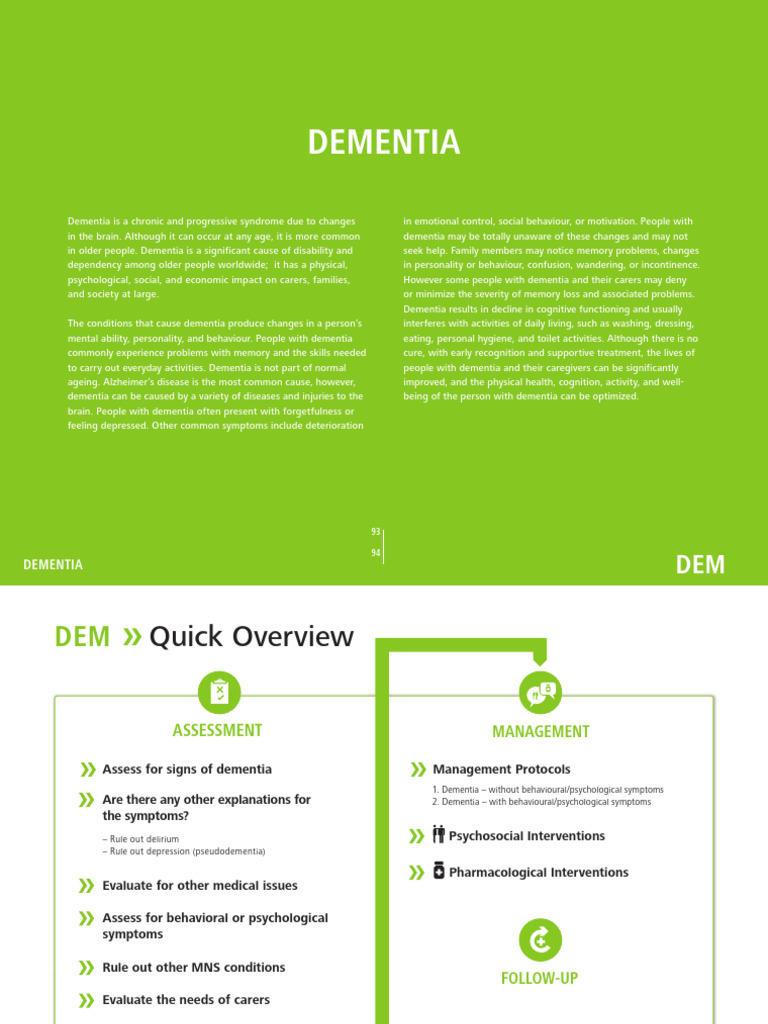 Understanding Dementia: Symptoms & Management | PDF | Dementia | Caregiver