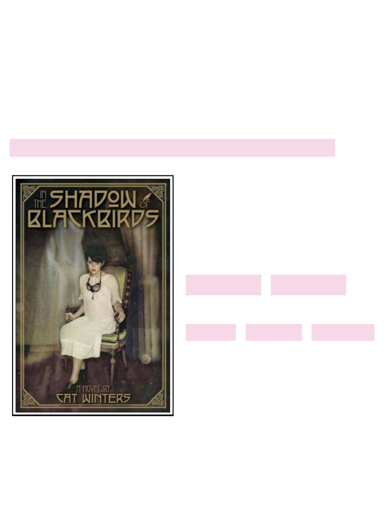 In The Shadow Of Blackbirds Winters Cat Winters Cat ebook expanded ...