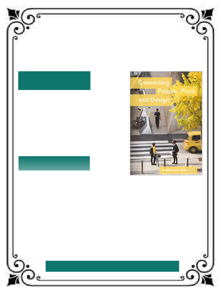 Connecting People Place and Design First Edition Edmonds eBook full ...
