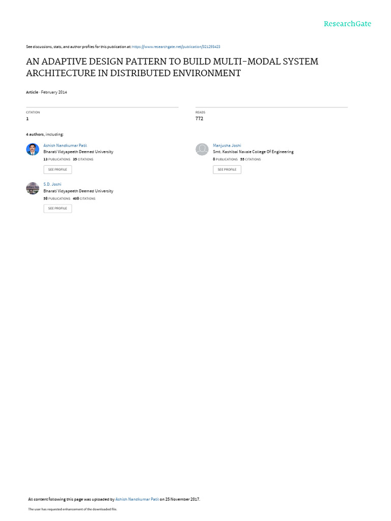 Paper Design | PDF | Service Oriented Architecture | Model–View–Controller