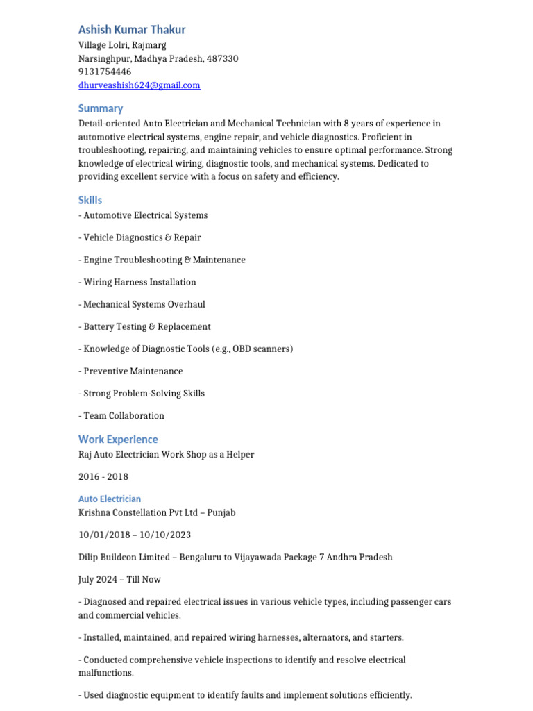Ashish Resume 3 | PDF