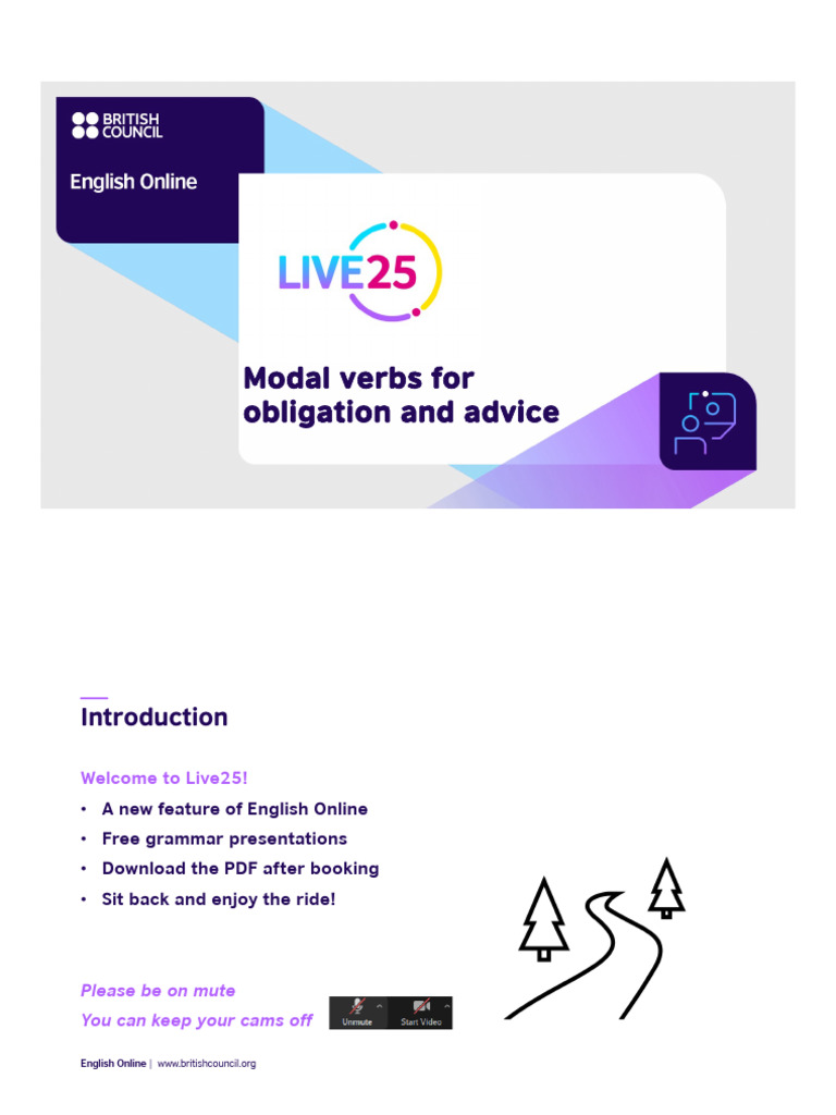 Modal Verbs: Obligation & Advice Guide | PDF | Verb | Linguistic Typology