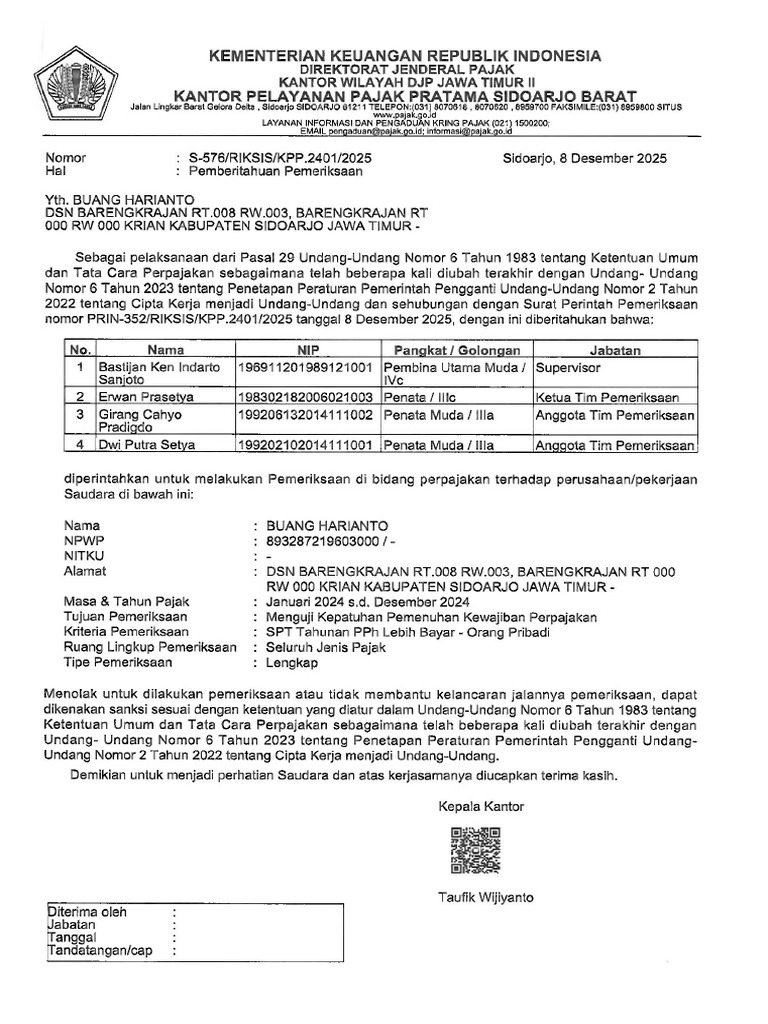 Pemb Buang Harianto | PDF