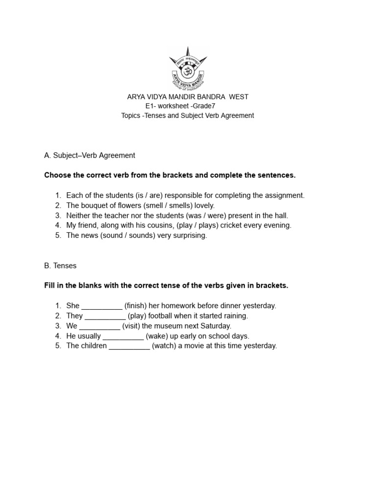 Grade-7 Weekly Worksheet (7!1!26) | PDF