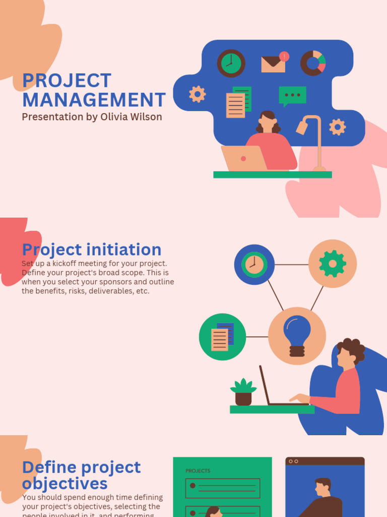 Blue Green Pink Creative Project Management Presentation_20250306 ...