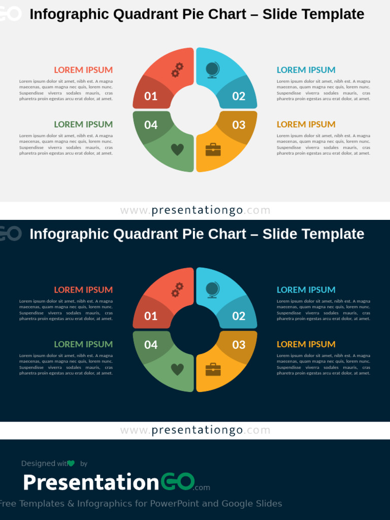 2 1762 Infographic Quadrant Pie Chart PGO 16 9 | PDF