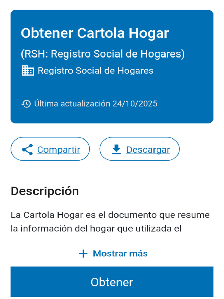 Obtener Cartola Hogar 2025-10-29 4 | PDF