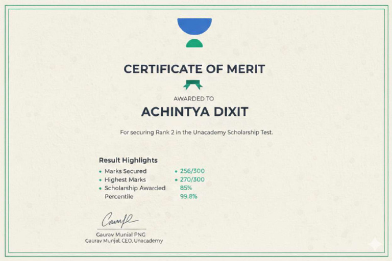 Achintya Dixit UNSAT | PDF