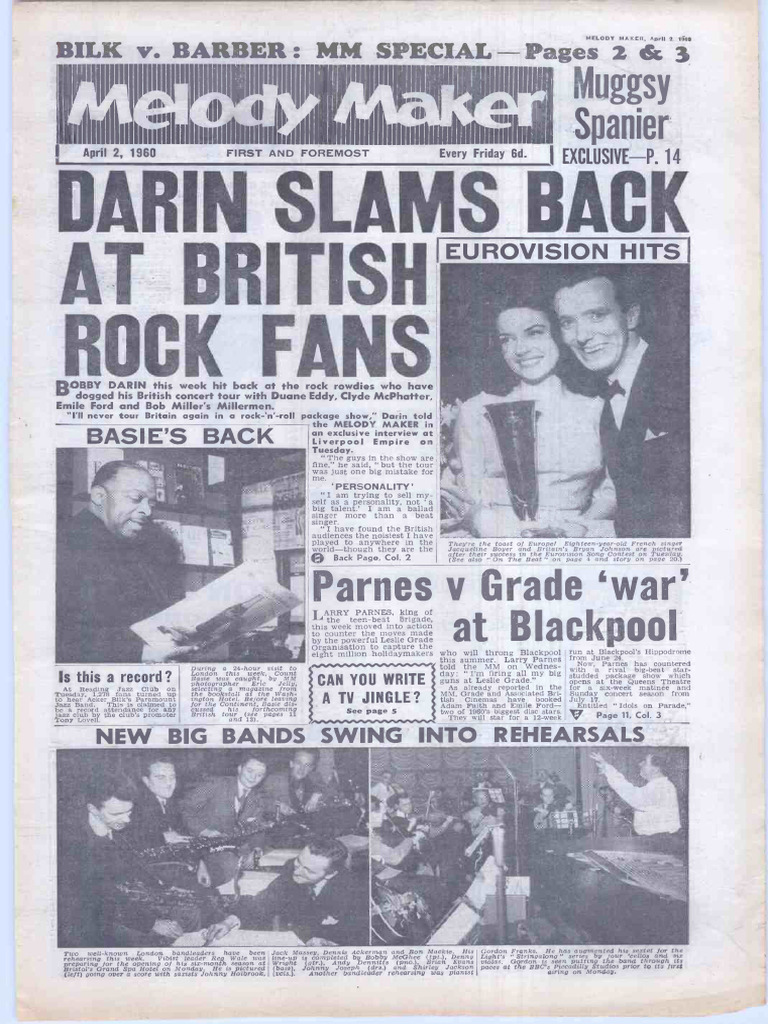 Melody Maker 1960-04-02 S OCR | PDF | Columbia Records | Sound Recording