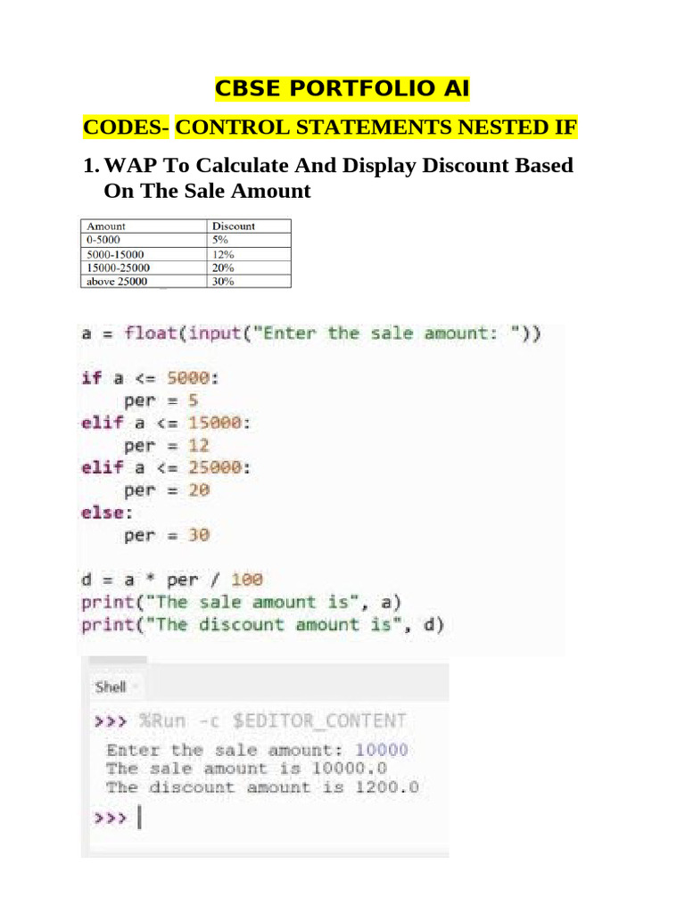 Narasimha Yojith - AI Practicals Coding | PDF