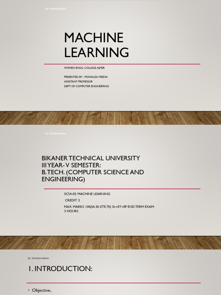 Machine Learning Overview and Applications | PDF | Support Vector ...