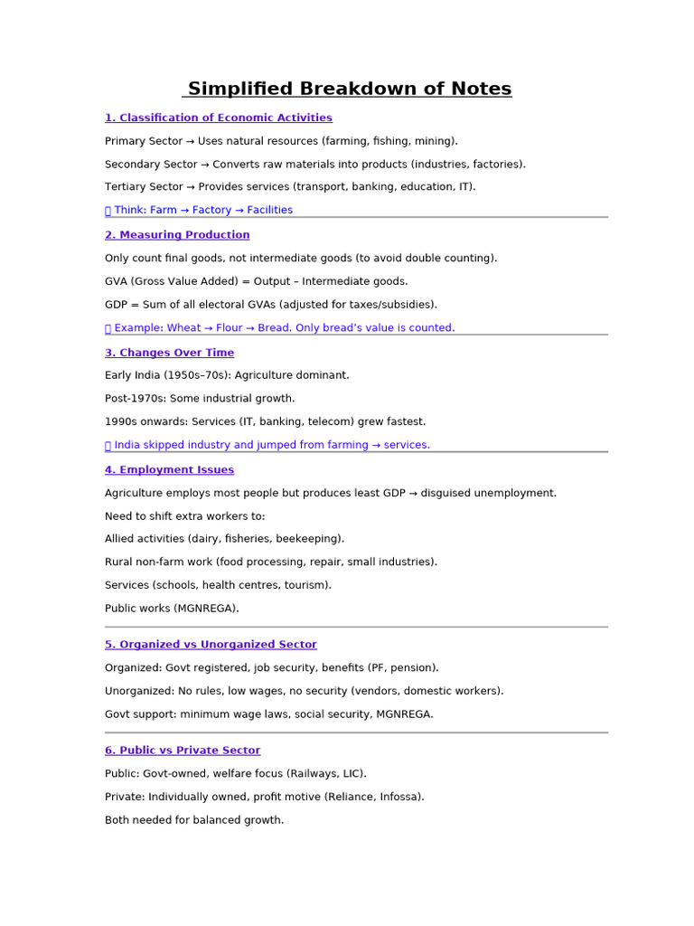 Economic Activity Classification Overview | PDF