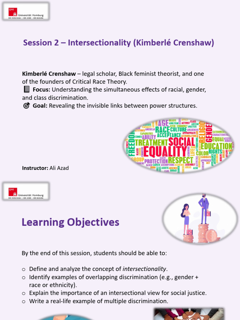 Session 2 Intersectionality English | PDF | Intersectionality ...