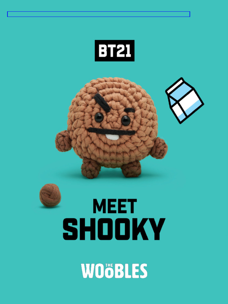 Crochet Pattern for Shooky Plush | PDF | Needlework | Crochet
