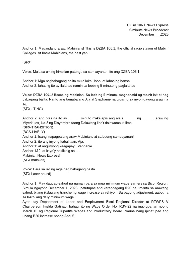 News Express Script g3 | PDF