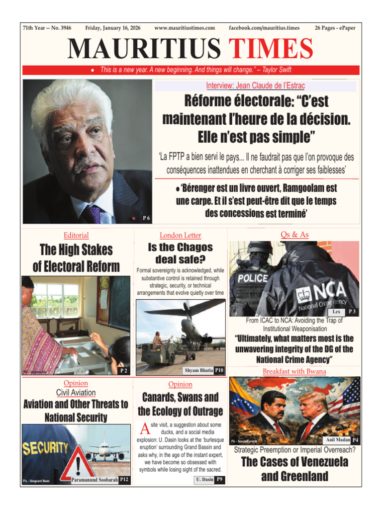 MT FRIDAY 16 JANUARY 2026_260116_193458 | PDF | Greenland | Government