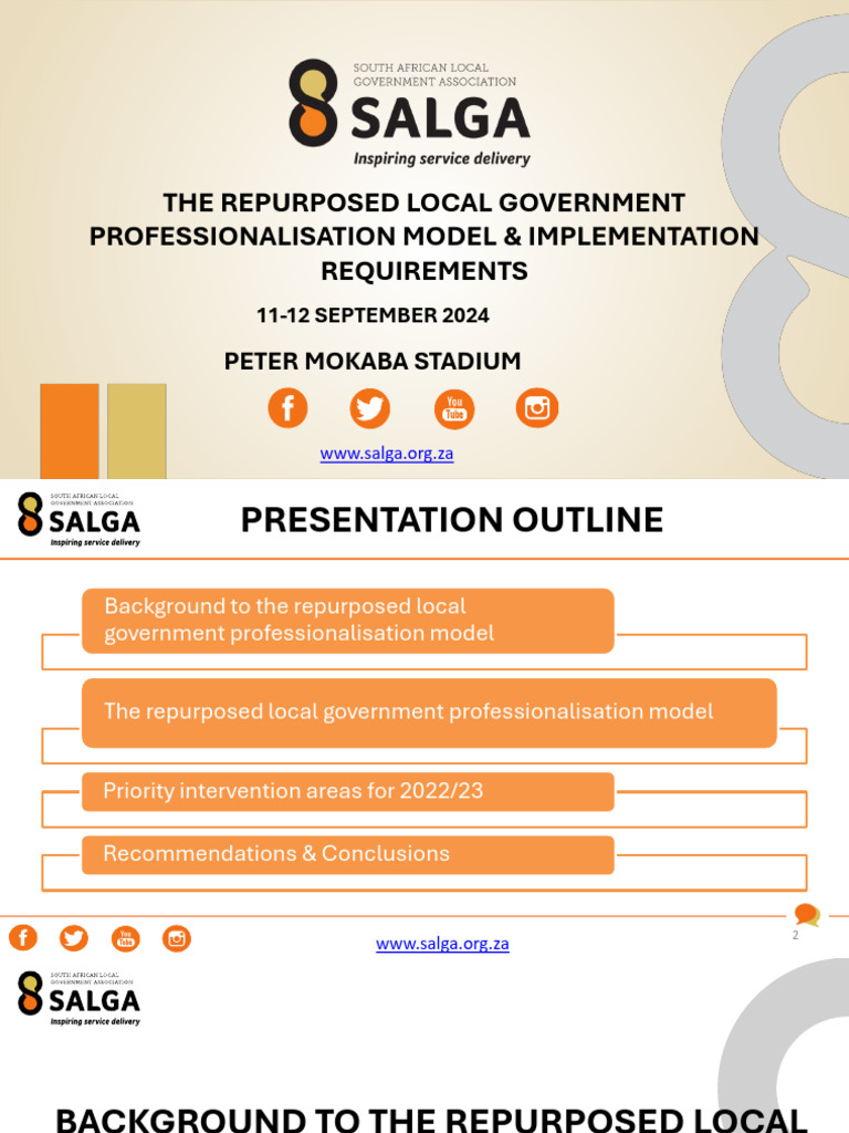 Local Government Professionalisation Model | PDF | Governance | Leadership