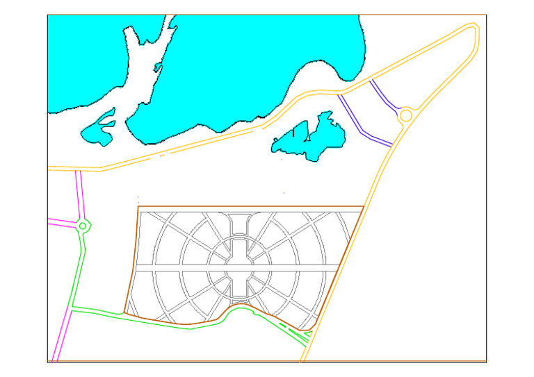 Boceto Radial de Plan Parcial.(Boceto) | PDF