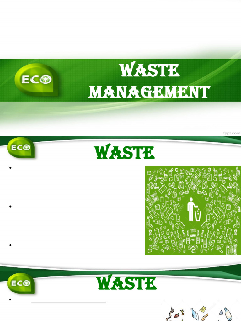 Comprehensive Guide to Waste Management | PDF | Landfill | Waste
