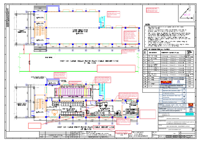 33kV GIS Substation Equipment Layout | PDF | Electricity | Electrical ...