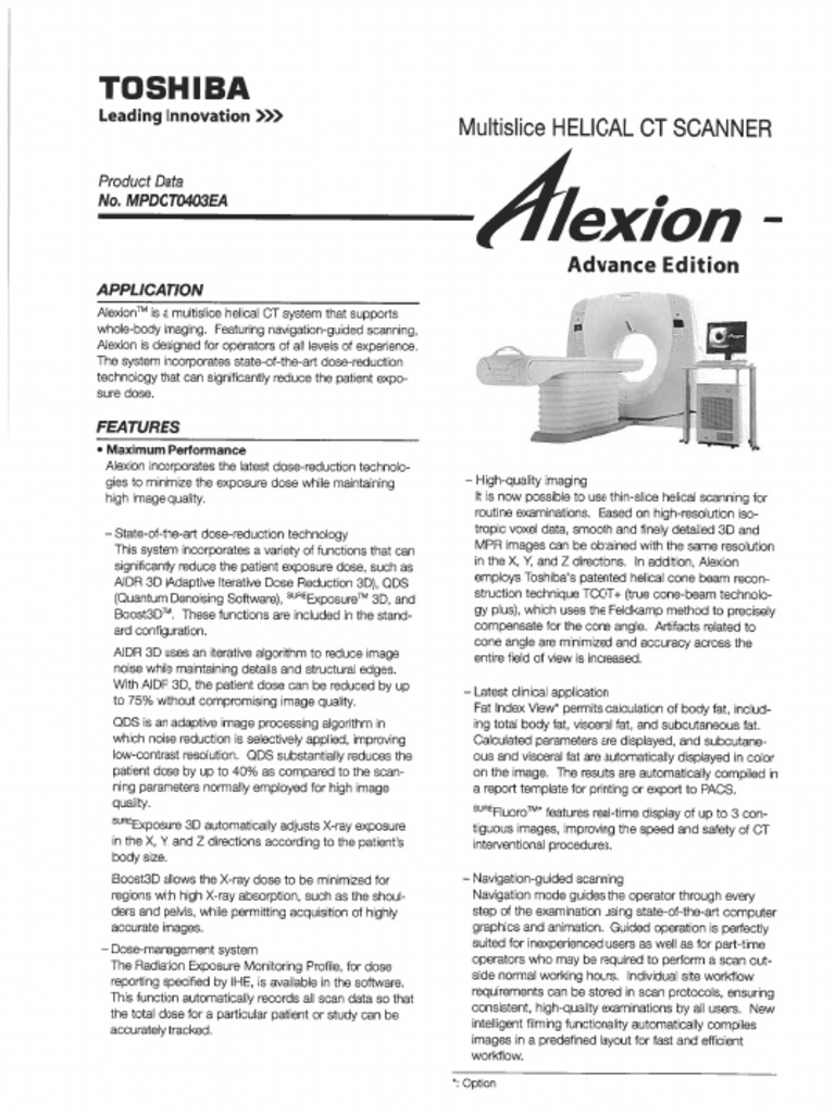 Alexion Advance | PDF