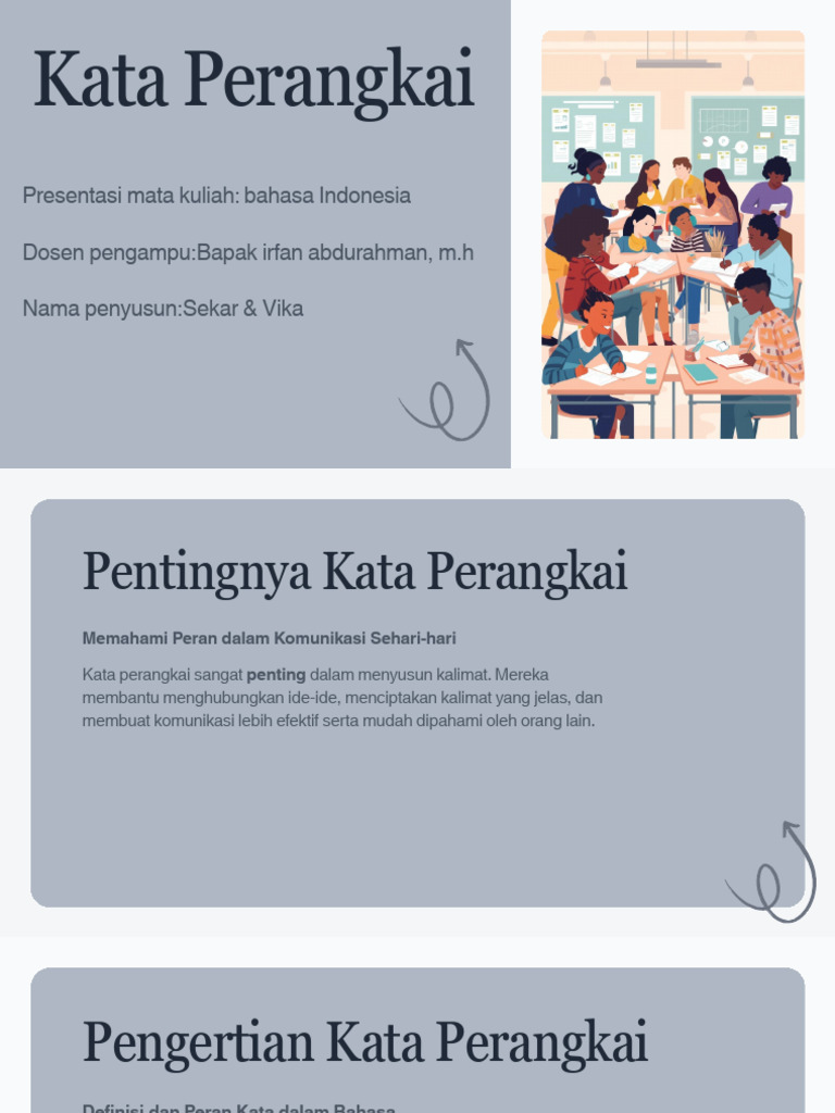 Pentingnya Kata Perangkai dalam Bahasa | PDF