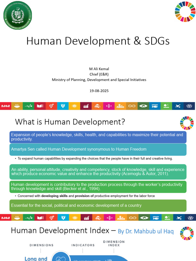 Human - Development and SDGs | PDF | Human Development Index | Economies