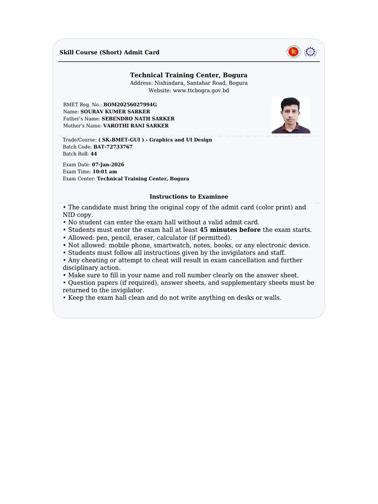 Bmet Nfc Card for 20sourav 20kumer 20sarker 201833923 (2) | PDF