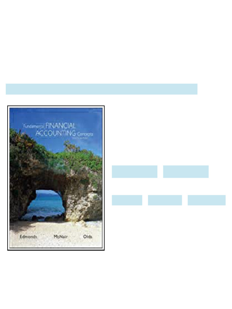 (Test bank) Fundamental Financial Accounting Concepts 8th Edition Full ...