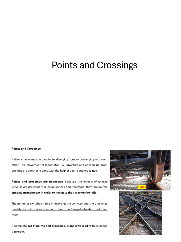 02-09 - Points and Crossing | PDF | Sustainable Transport | Mechanical ...
