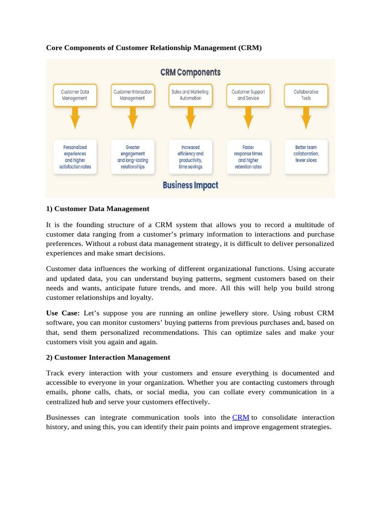 CRM notes 2 | PDF | Customer Relationship Management | Marketing