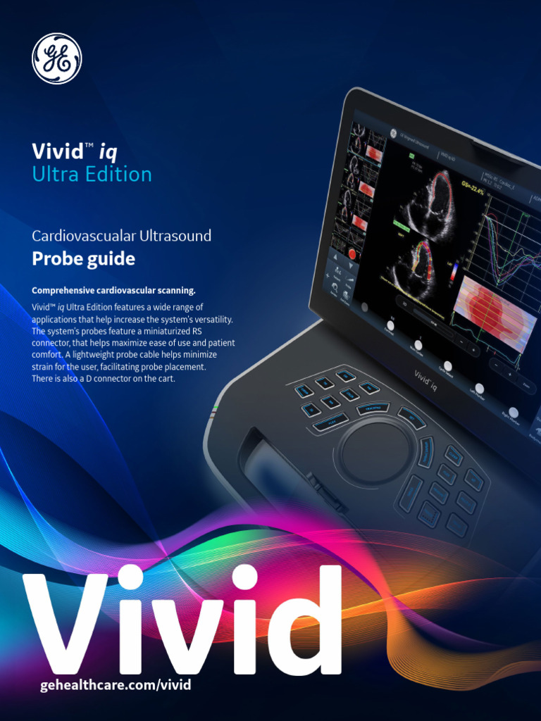 Vivid Iq Ultra Edition_ProbeGuide - JB80625XX | PDF | General Electric ...