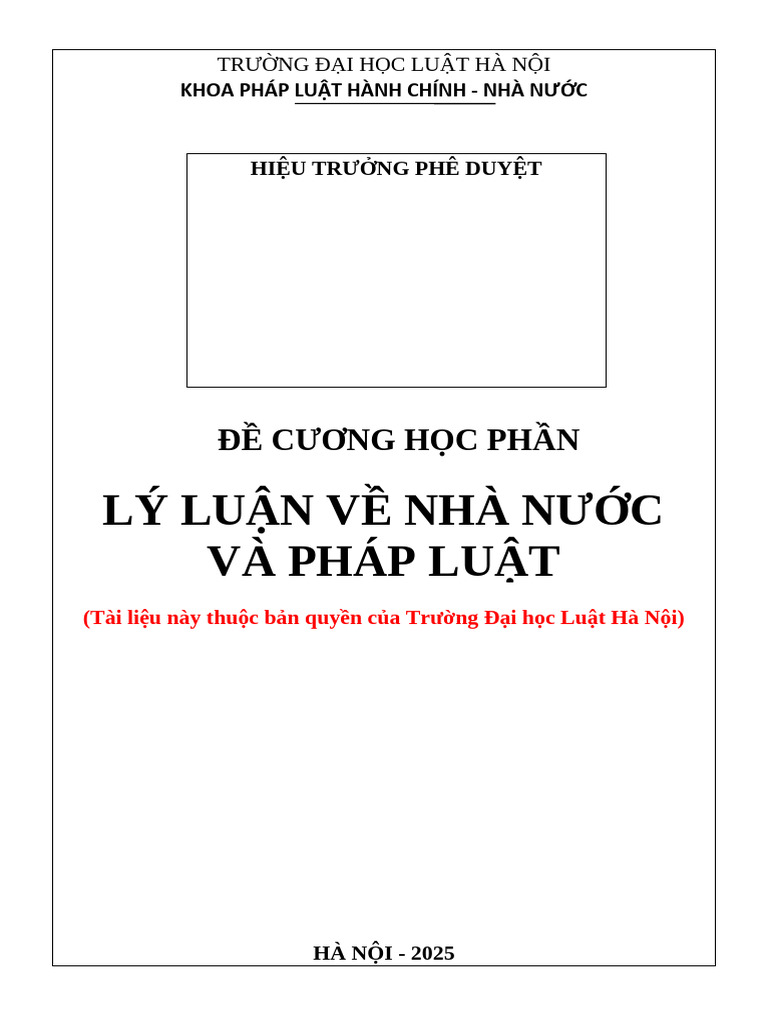 Lí Luận Về Nn&Pl_4tc_k50 | PDF
