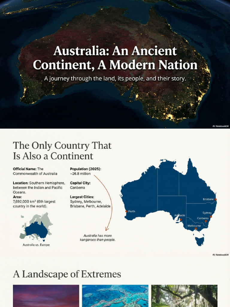 Australia Ancient and Modern (1) | PDF