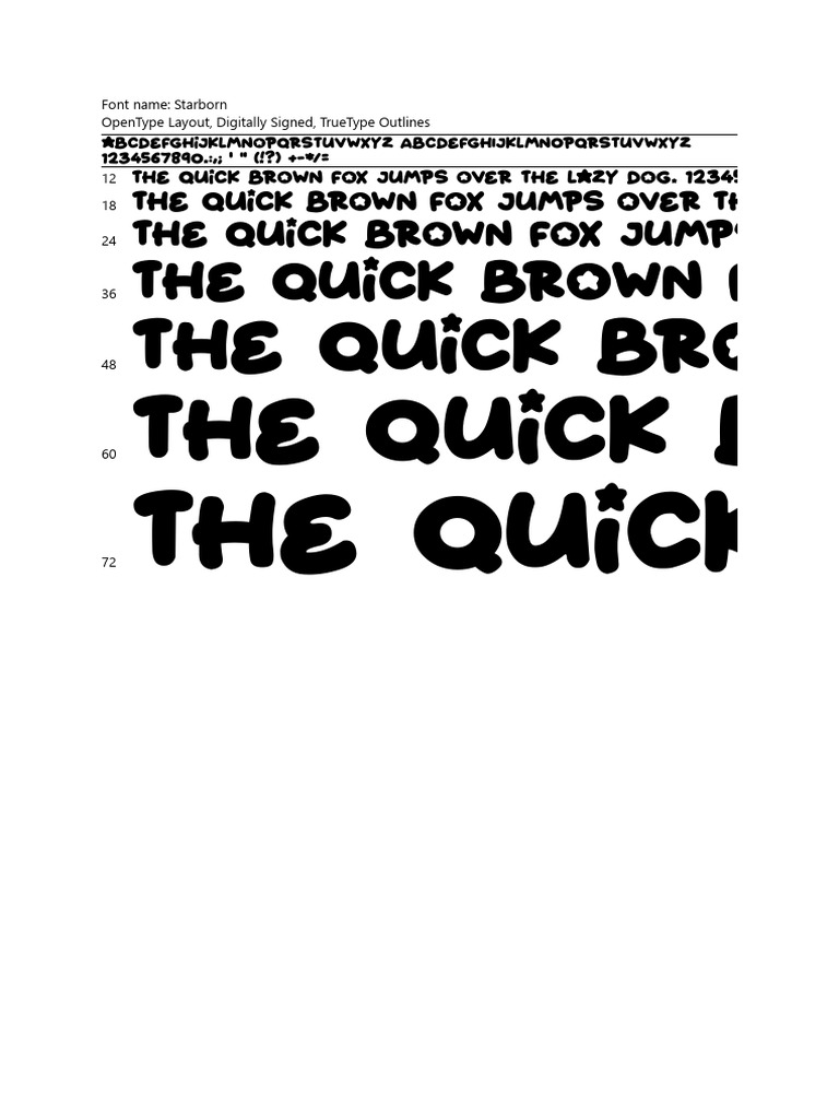 Font | PDF