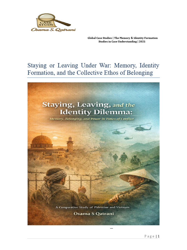 Staying or Leaving Under War | PDF | Identity (Social Science) | Narrative