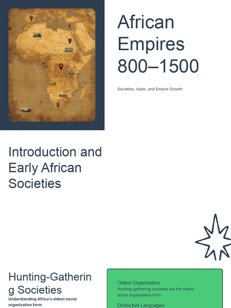 Copy of African Empires 800–1500 | PDF