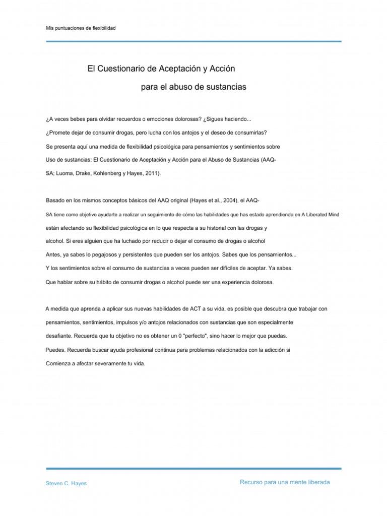 Questionnaire For Substance Abuse | PDF | Drogas | Conceptos psicologicos